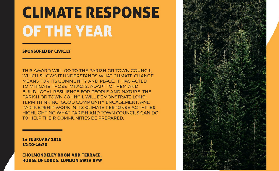 Could you be the Climate Response of the Year? - WALC - Town and Parish Council Support